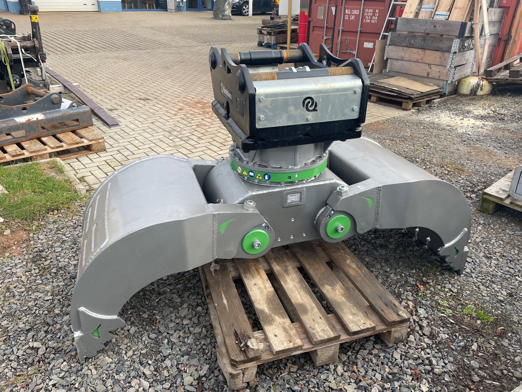 Modularis Greifer mit Wechselschalen